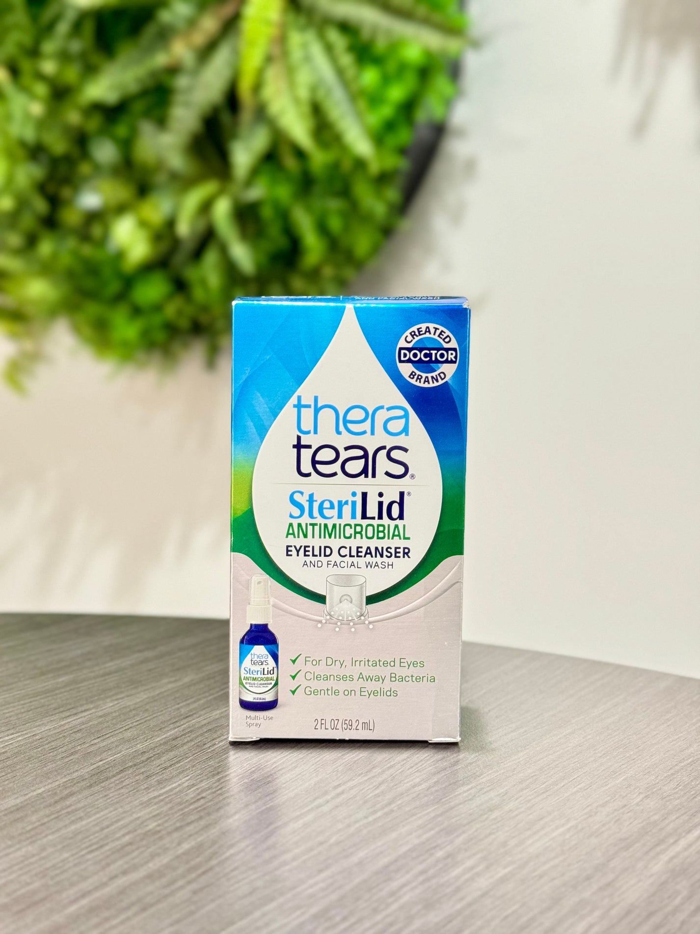 TheraTears SteriLid Antimicrobial Eyelid Cleanser and Facial Wash – Eye ...