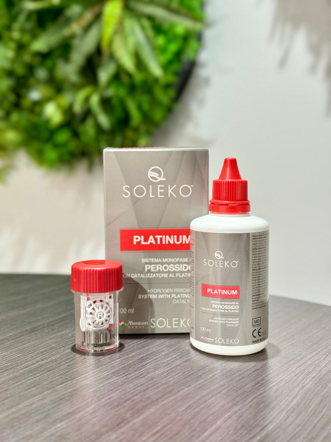 Menicon Soleko Platinum 100ml (travel size) - all in one solution – Eye ...